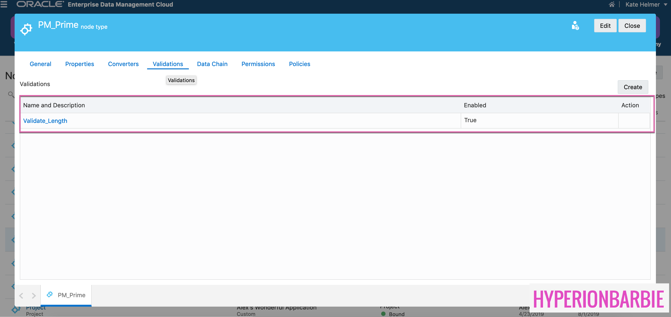 Building EDMCS Custom Validations (19.12)
