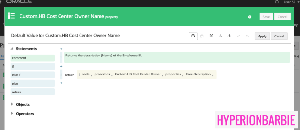 Oracle EDM: Using Reference Dimensions